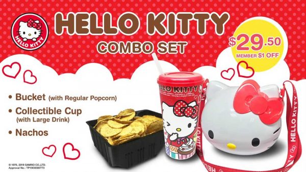 GV Hello Kitty Combo Sets Available From 10 June Include A Hello Kitty Popcorn Bucket And ...