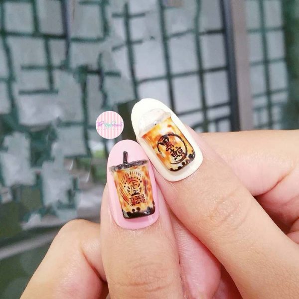 Bubble Tea Nails Are Now A Thing In Singapore So You Can Take Your Love ...