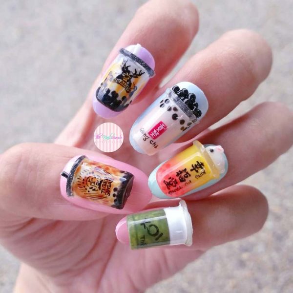 Bubble Tea Nails Are Now A Thing In Singapore So You Can Take Your Love ...