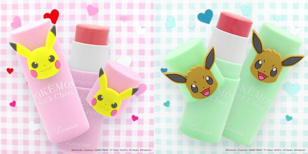 New Pokemon Makeup Collection Has Pikachu, Eevee, Mew & Slowpoke On ...