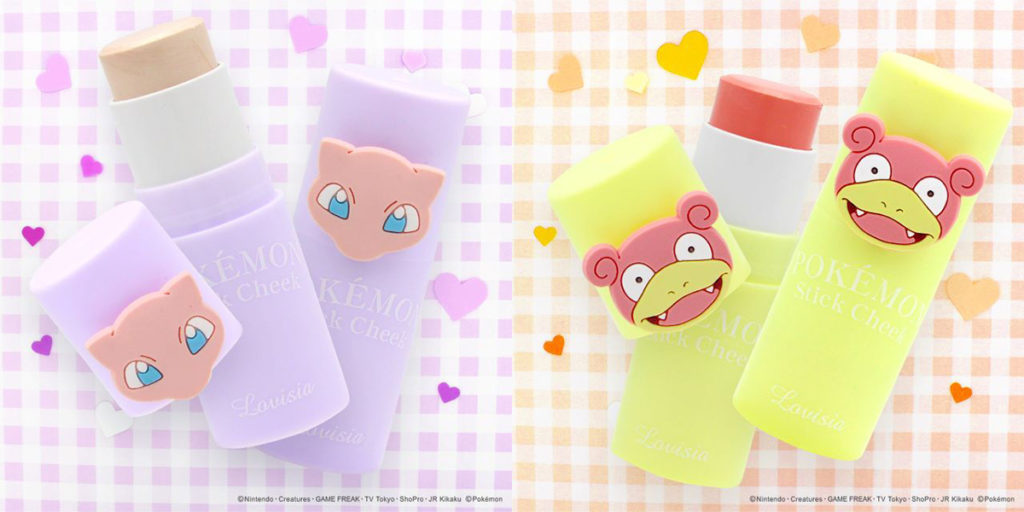 New Pokemon Makeup Collection Has Pikachu, Eevee, Mew & Slowpoke On ...