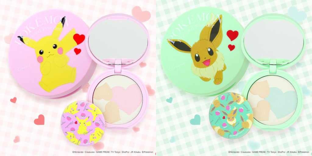 New Pokemon Makeup Collection Has Pikachu, Eevee, Mew & Slowpoke On ...