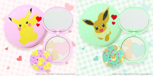 New Pokemon Makeup Collection Has Pikachu, Eevee, Mew & Slowpoke On ...