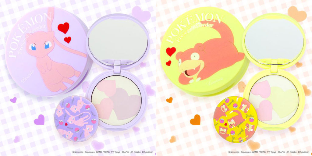 New Pokemon Makeup Collection Has Pikachu, Eevee, Mew & Slowpoke On ...