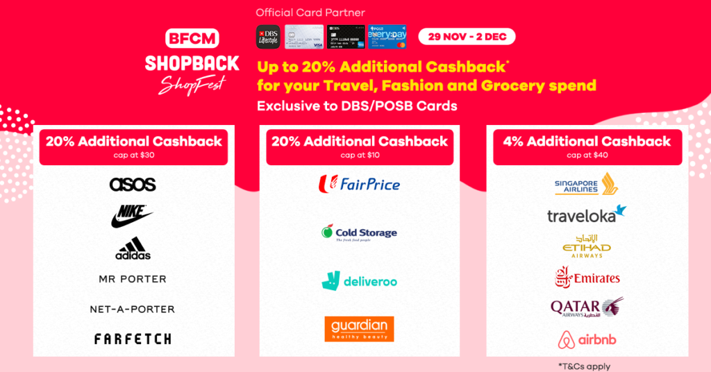 ShopBack ShopFest: Up To 80% Cashback On ASOS, Amazon Singapore And ...