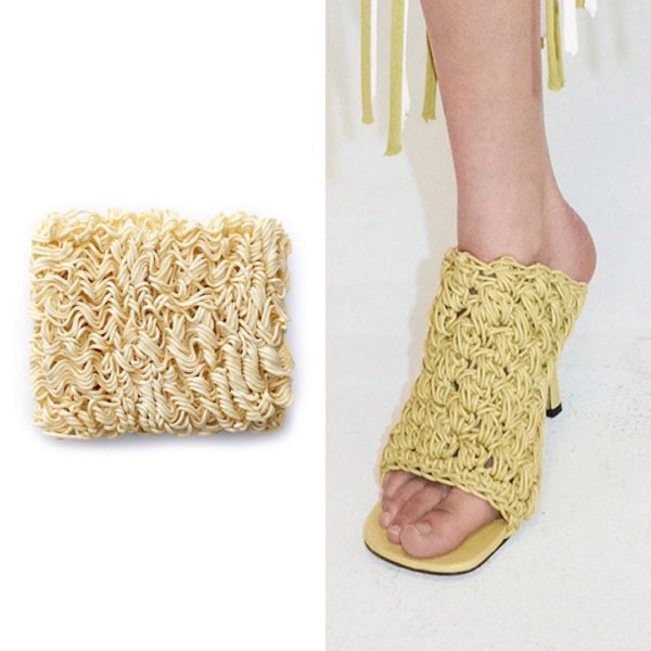 Bottega Veneta’s New "Instant Noodle Shoes" Look Just Like Naked ...