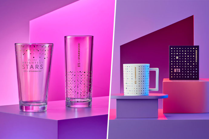 BTS x Starbucks Korea Collab Has Limited-Edition Starry Purple Merch ...