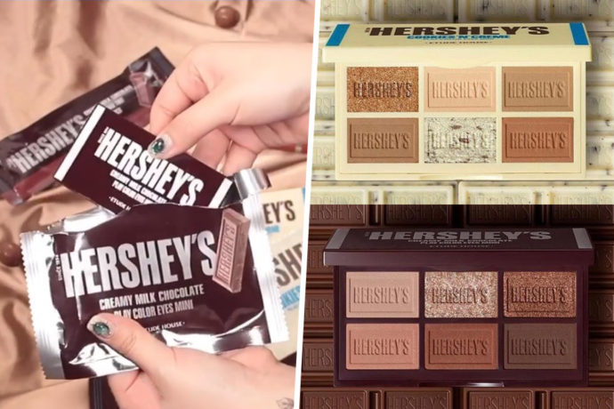 Etude House x Hershey’s Eyeshadow Palettes Look Like Actual Bars Of ...