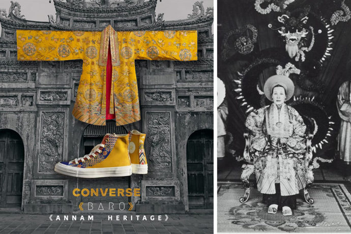 These Hand-painted Custom Converse Sneakers Inspired By An Ancient ...