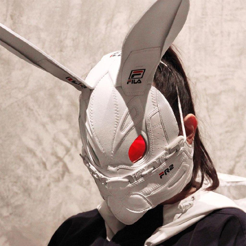 Chinese Artist Known For His Sneaker Masks Made One With A Grocery Bag ...