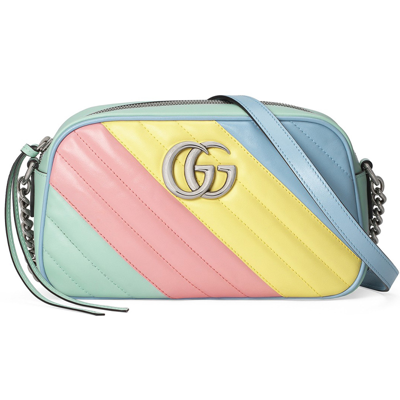 Gucci GG Marmont Bags Come In Pastel And Rainbow Colours To Remind Us ...