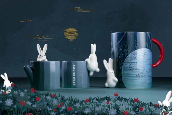 Starbucks' Mid-Autumn Collection Filled With Frolicking Bunnies Is Too ...