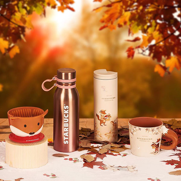 Starbucks Korea’s Autumn Collection Has Pastel Pink & Rose Gold Merch ...