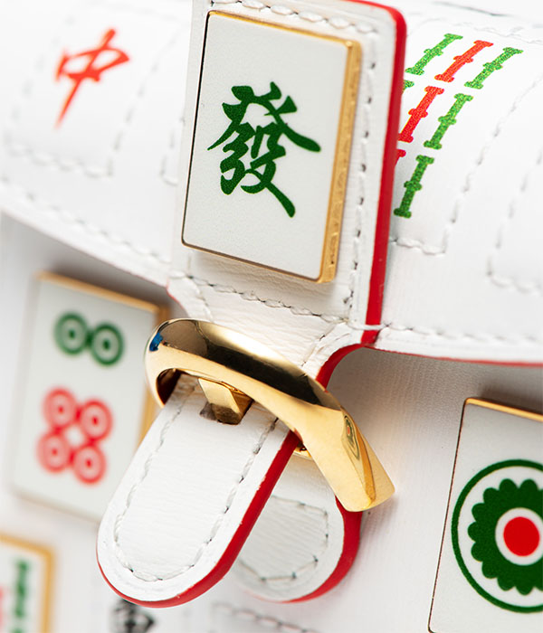 This Mini Mahjong Bag Can Be Attached To Your Everyday Bag For Maximum ...