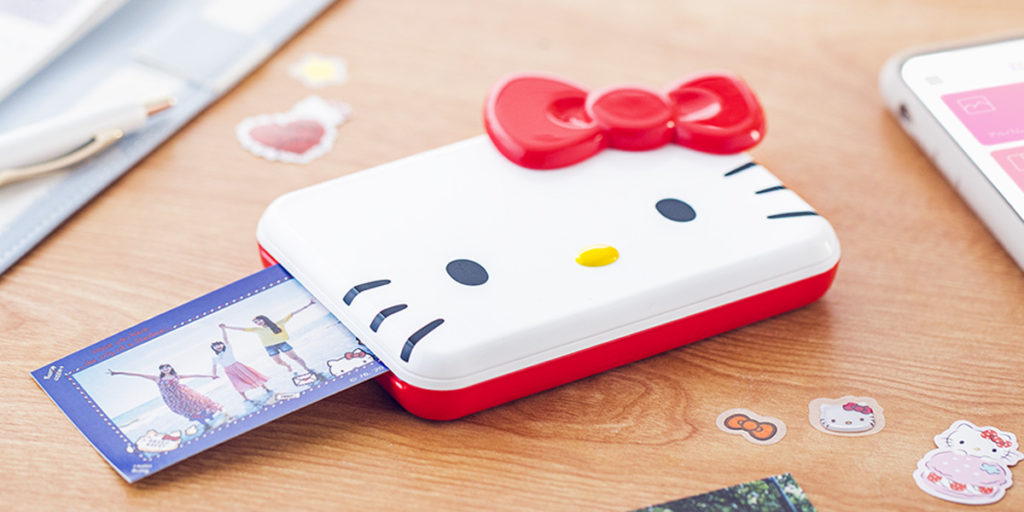 The Canon x Hello Kitty Mini Photo Printer Has Cute Frames & Stickers ...