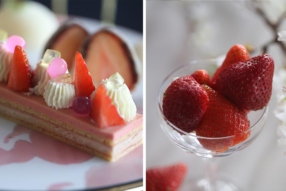 This High Tea Set With Sakura Flowers & Strawberry Desserts Lets You ...