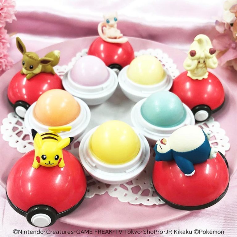 This Pokemon Lip Balm Collection Features 5 Kawaii Characters & You Can ...