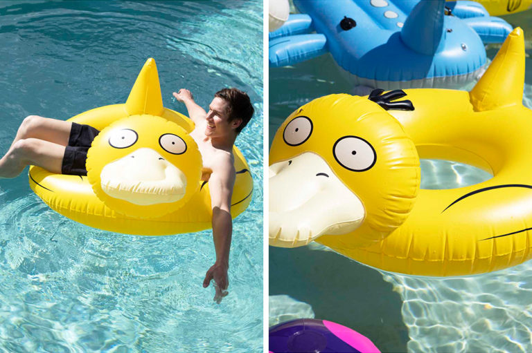 These Pokémon Swimming Floats Let You Use Surf While Suntanning