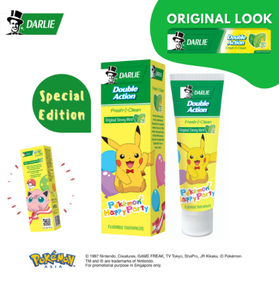 Take A “Pika” At The New Darlie x Pokémon Toothpaste Collection
