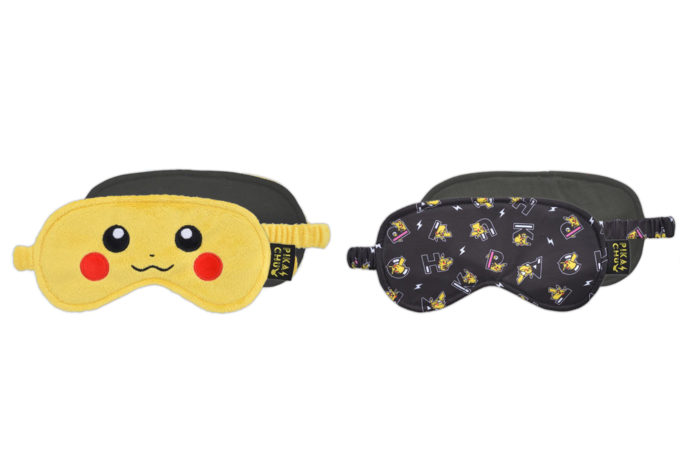 Pikachu Luggage, Travel Organisers & Eye Masks at Pokemon Center SG
