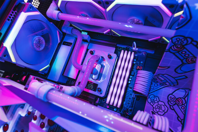 Aftershock Has The World's First Bubble Tea PC For Gamers