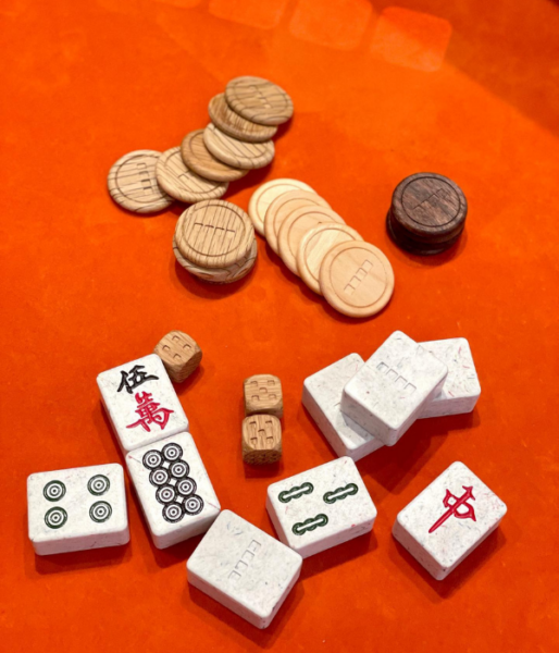 This Sustainable Mahjong Set Is 100% Biodegradable With Fabric Tiles