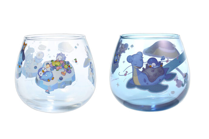This Pokemon Homeware Collection Has Piplup Glass Cups & Towels