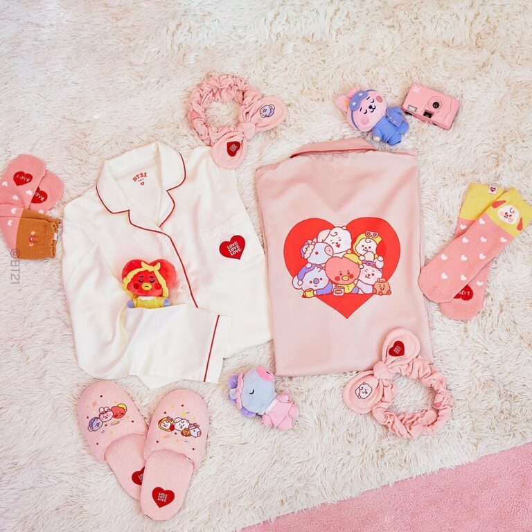 BT21 Party Night Collection Has Comfy Pyjamas, Furry Socks And Cups