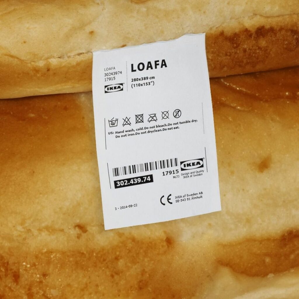 IKEA Might Be Releasing A Bread-Themed Sofa Called "Loafa"