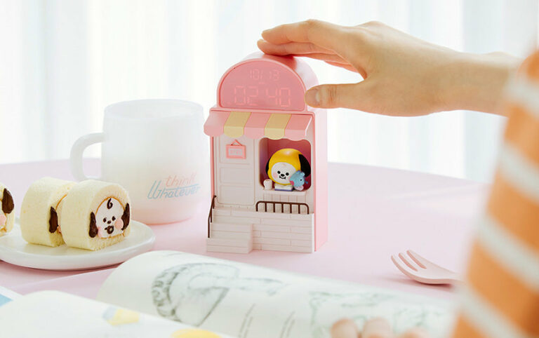 BT21 Digital Clocks Feature Cute Characters & Double As Night Lights