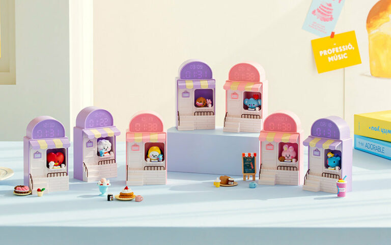 BT21 Digital Clocks Feature Cute Characters & Double As Night Lights