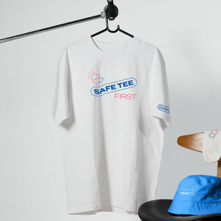 Durex Now Has A Unisex Streetwear Collection With A “Safe Tee”