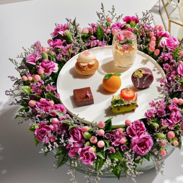 Four Seasons Hotel Singapore Floral Afternoon Tea Has Chio Desserts