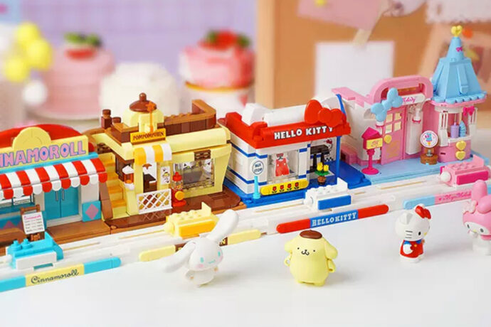 7-Eleven Has Sanrio Building Blocks Of Mini Stores & Trains