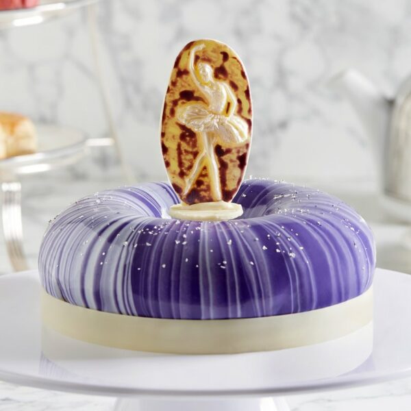 The Fullerton Hotel Purple Afternoon Tea Set Comes With Cakes & Scones