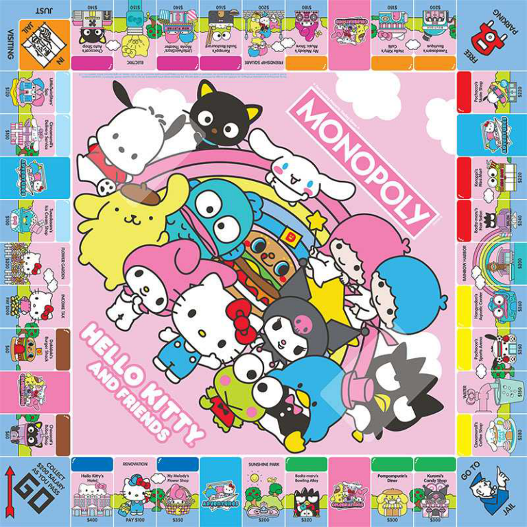 Monopoly Now Has A Hello Kitty And Friends Set With Custom Tokens