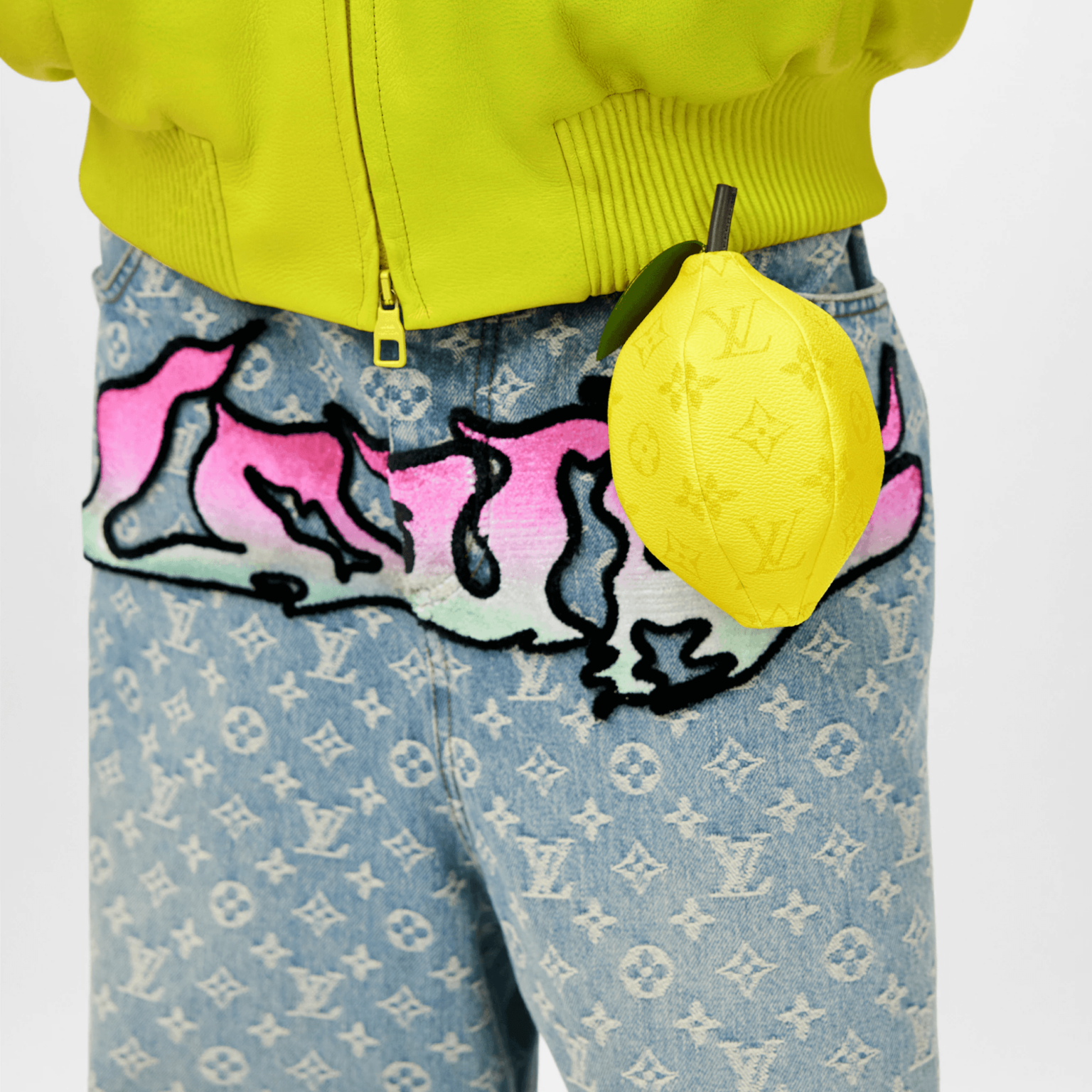 Louis Vuitton Neon Collection Has A Lemon Pouch & Wireless Earphones