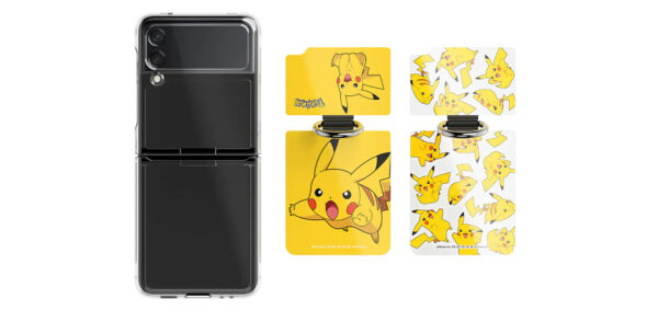 Samsung Pokémon Edition Galaxy Z Flip 3 Has Pikachu Back Cases