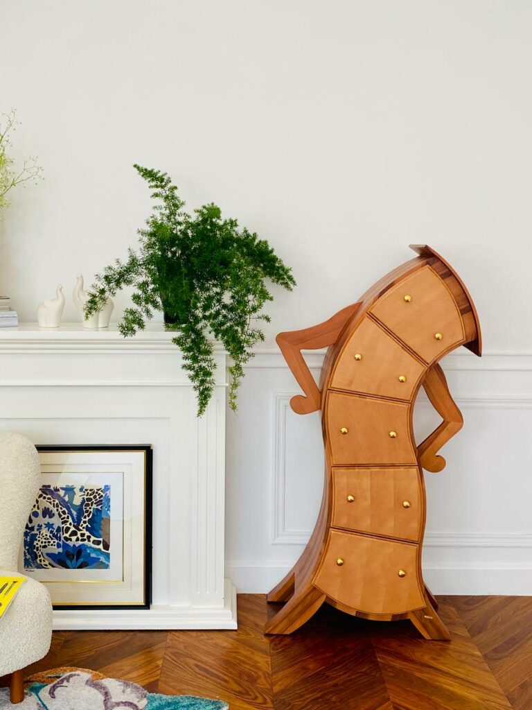 Slanted Chest Of Drawers Like This Comes With Arms On The Side