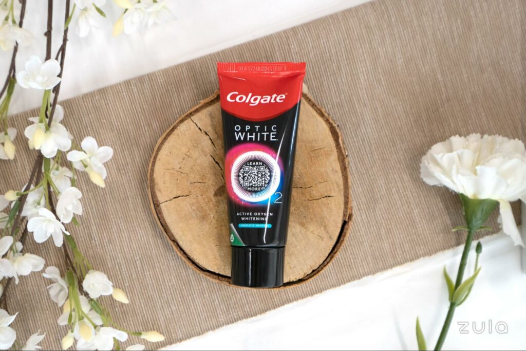 Colgate Optic White O2 Whitening Toothpaste - Tried & Tested For 3 Days