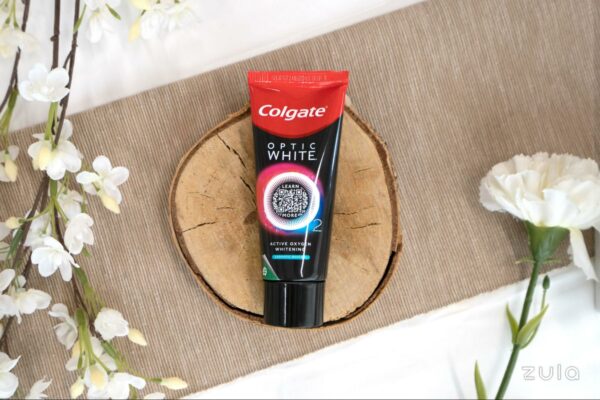 Colgate Optic White O2 Whitening Toothpaste - Tried & Tested For 3 Days