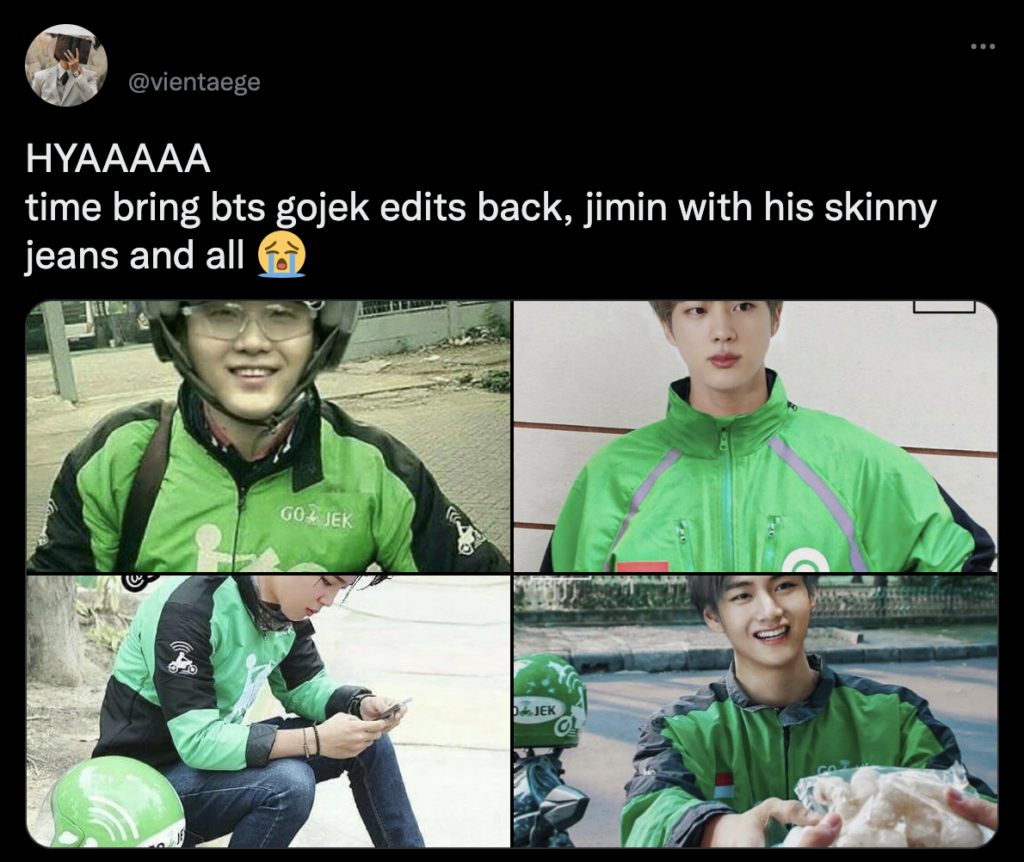 BTS x Gojek Has BTS-Themed Vehicles & $3 Off Promo Codes