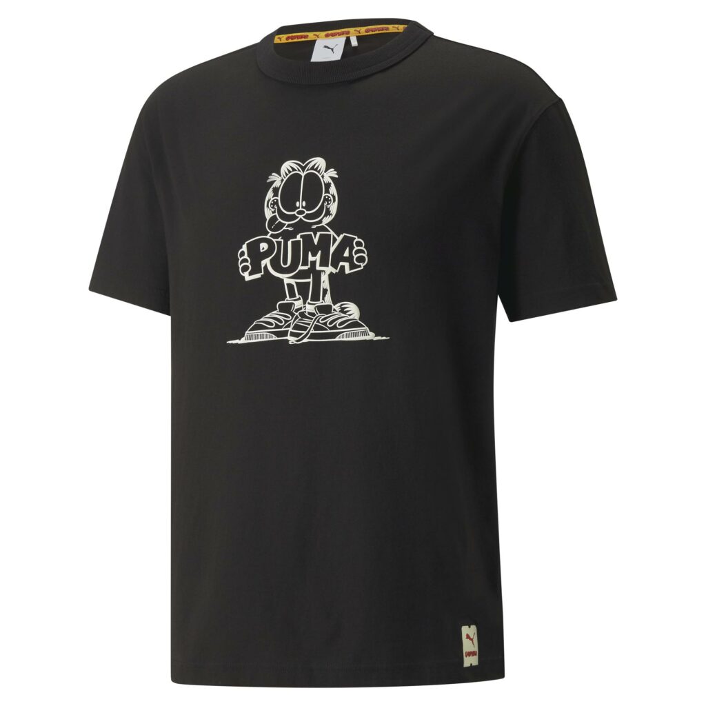 PUMA x Garfield Debuts A Catty Collection Of T-shirts & Backpacks