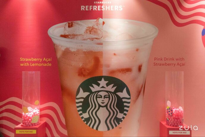 Starbucks VivoCity Pink Pop-Up Has Interactive Photo Spots & New Merch