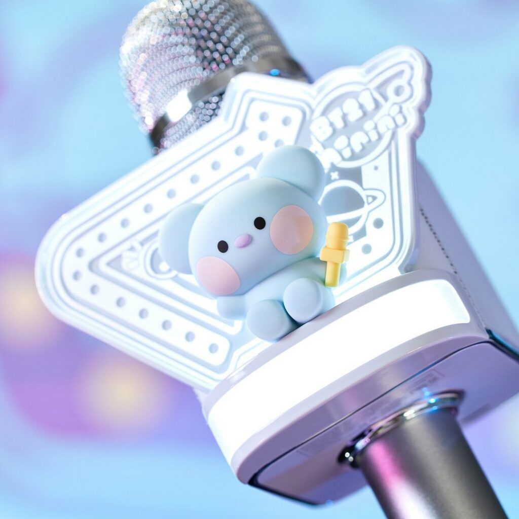 These BT21 Minini Bluetooth Mics Will Set Your Karaoke Nights Alight