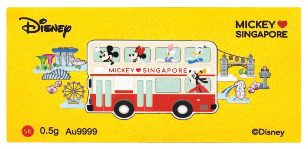 SK Jewellery x Disney Has Gold Pieces With Singapore Landmarks On It
