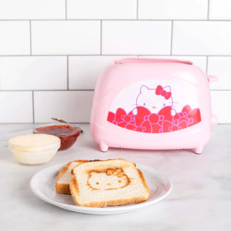 There Are Now Hello Kitty Toasters & Waffle Makers In Pink