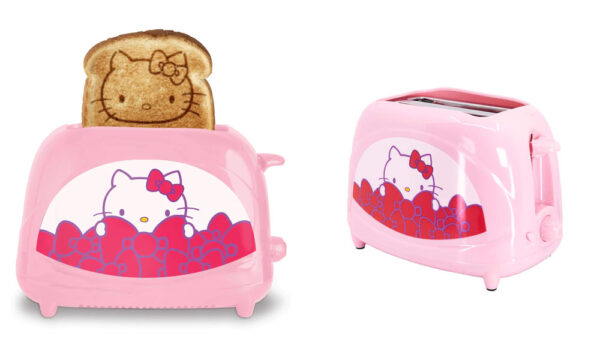 There Are Now Hello Kitty Toasters & Waffle Makers In Pink