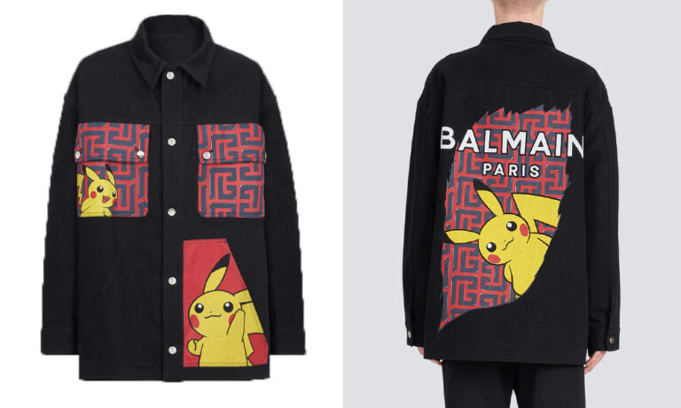 Balmain x Pokémon Has A New Apparel Collection For All Trainers