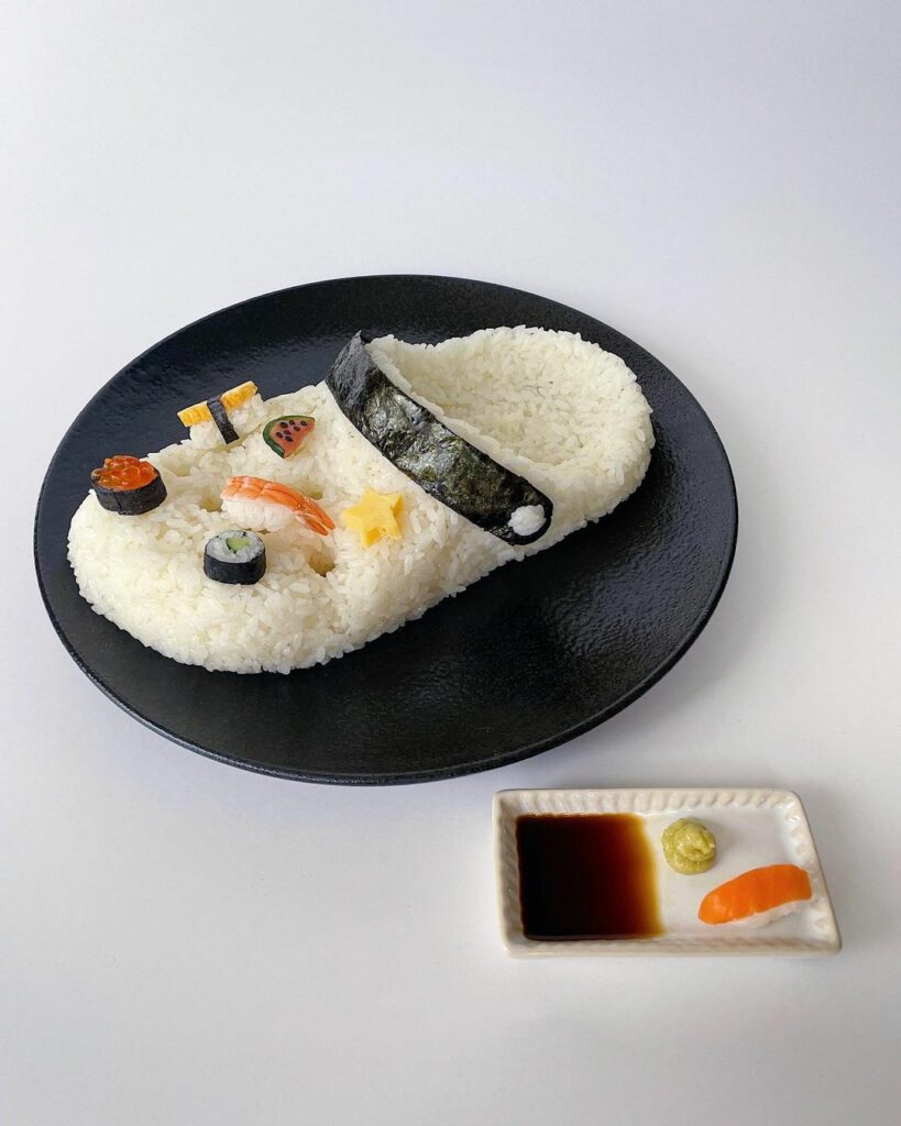 This Artist Creates “Crocs” Made From Food Like Sushi & Bread
